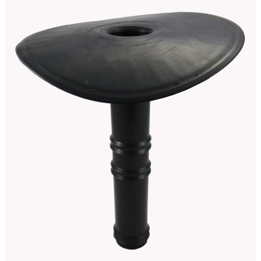 EPDM Rainwater Drain Outlet | Vertical Downpipe Roof Seal – Rubber Flat ...
